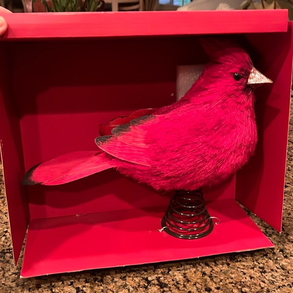 Pottery Barn | Holiday | Pottery Barn Red Bird Tree Topper Cardinal ...